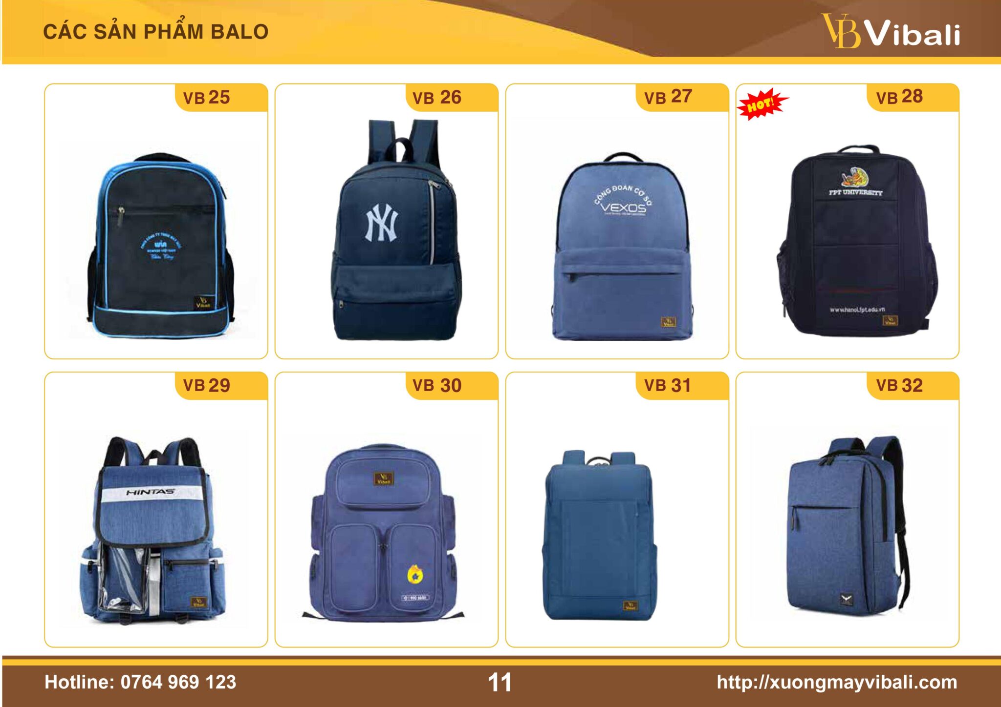 Balo Vải 1680 PVC FPT BLV-2281924