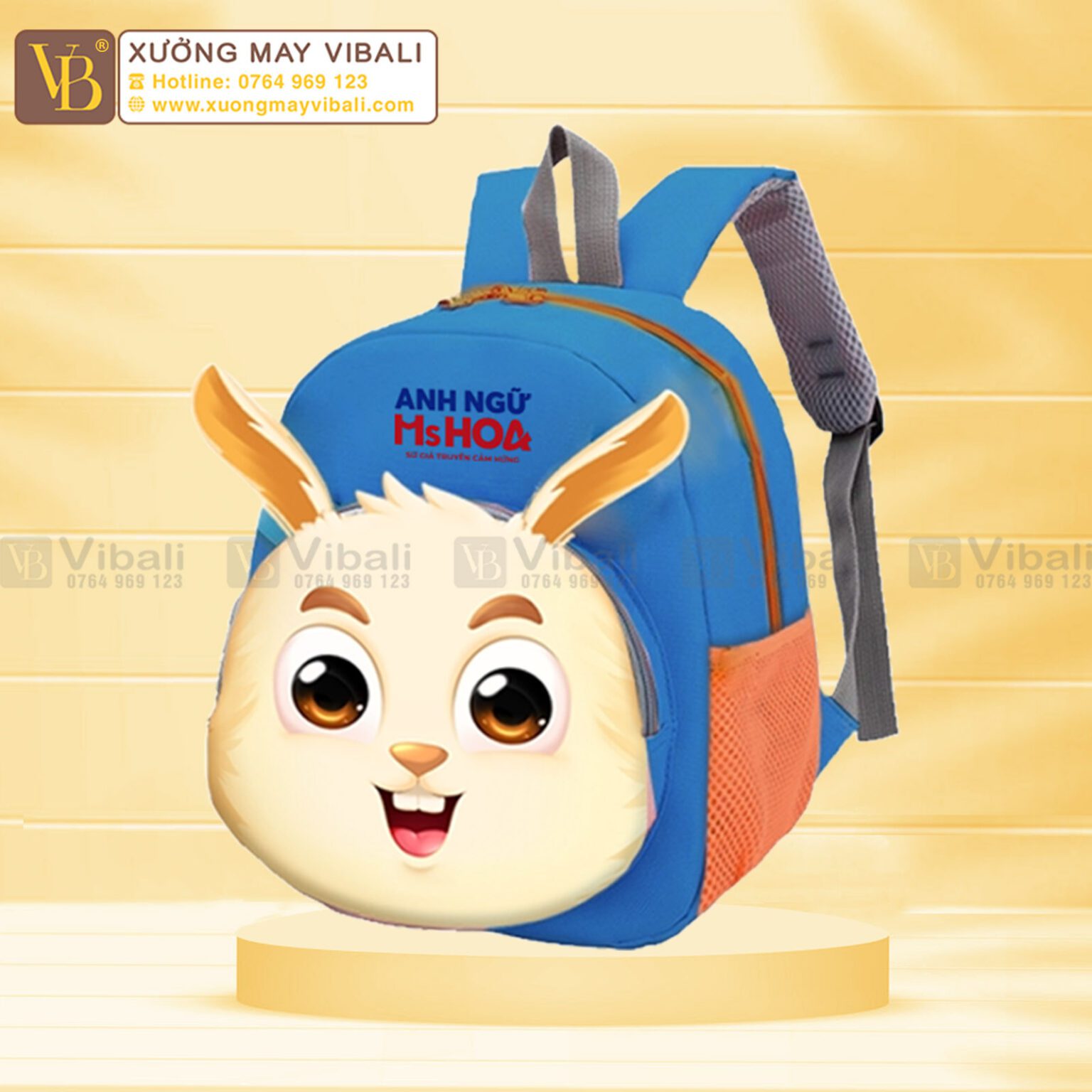 Balo in logo - Xưởng May Vibali